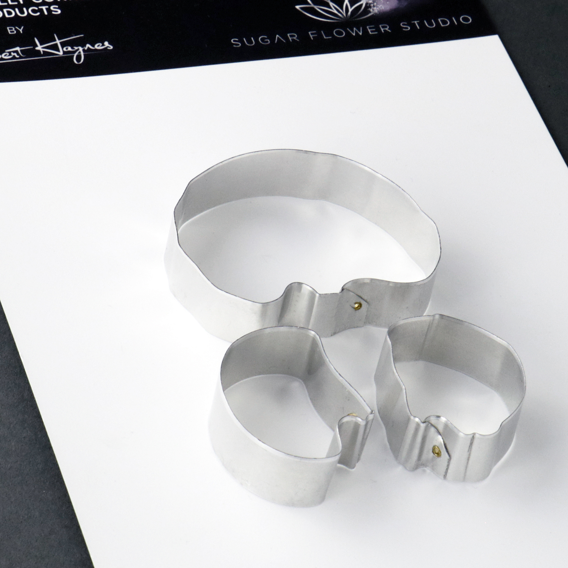 Sweet Pea Medium Petal Cutters Set of 3 Botanically Correct Products By ...